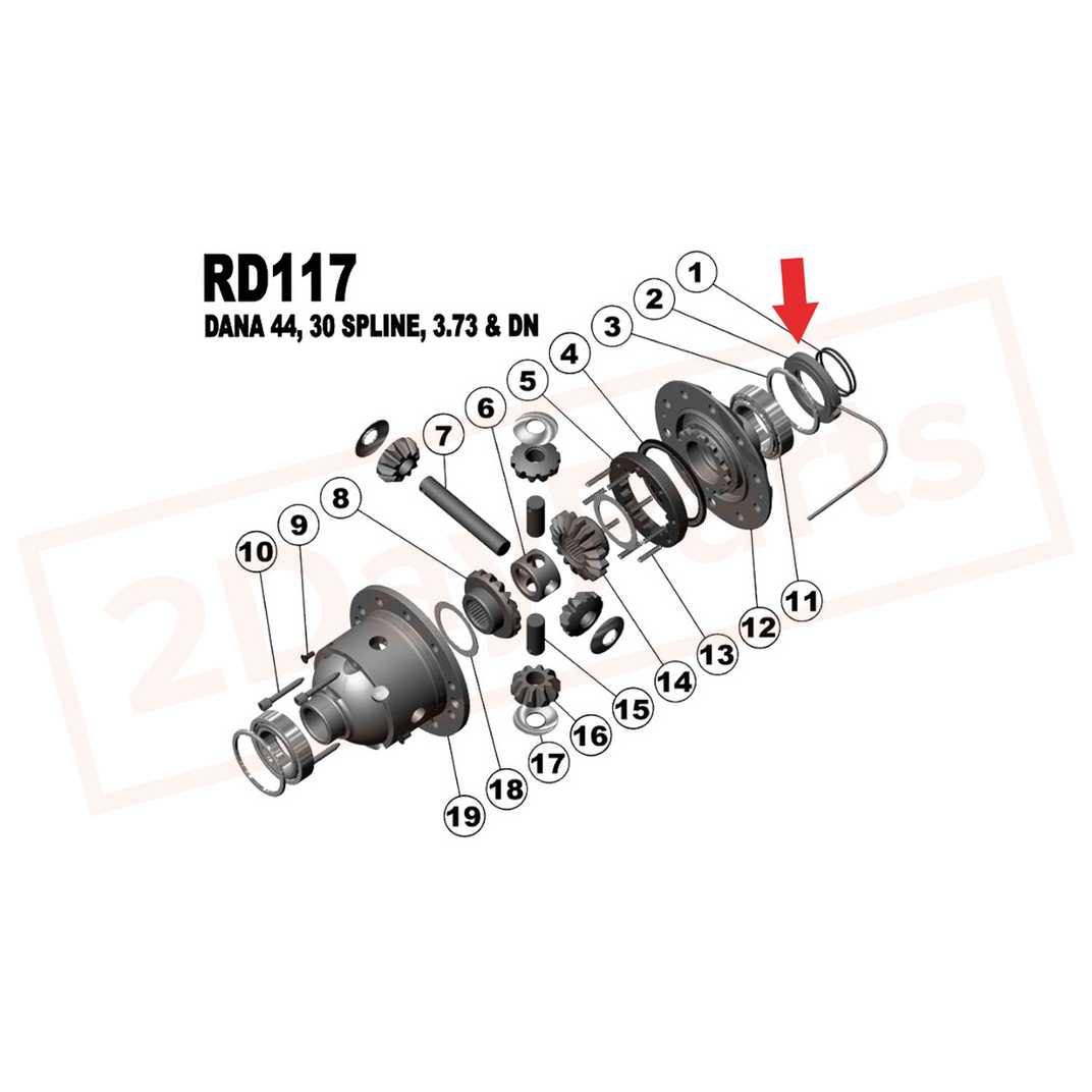 ARB Sp Seal Housing Kit O Rings Included ARB081803SP Crankshafts ...