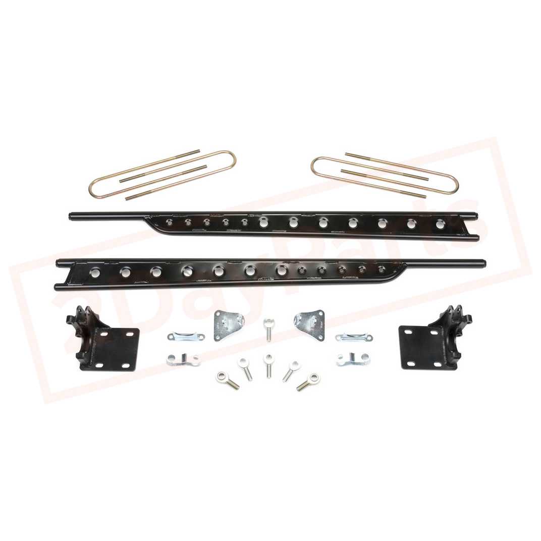 FABTECH Floating Rear Traction Bar System for Ford F350 4WD 2011-16 ...