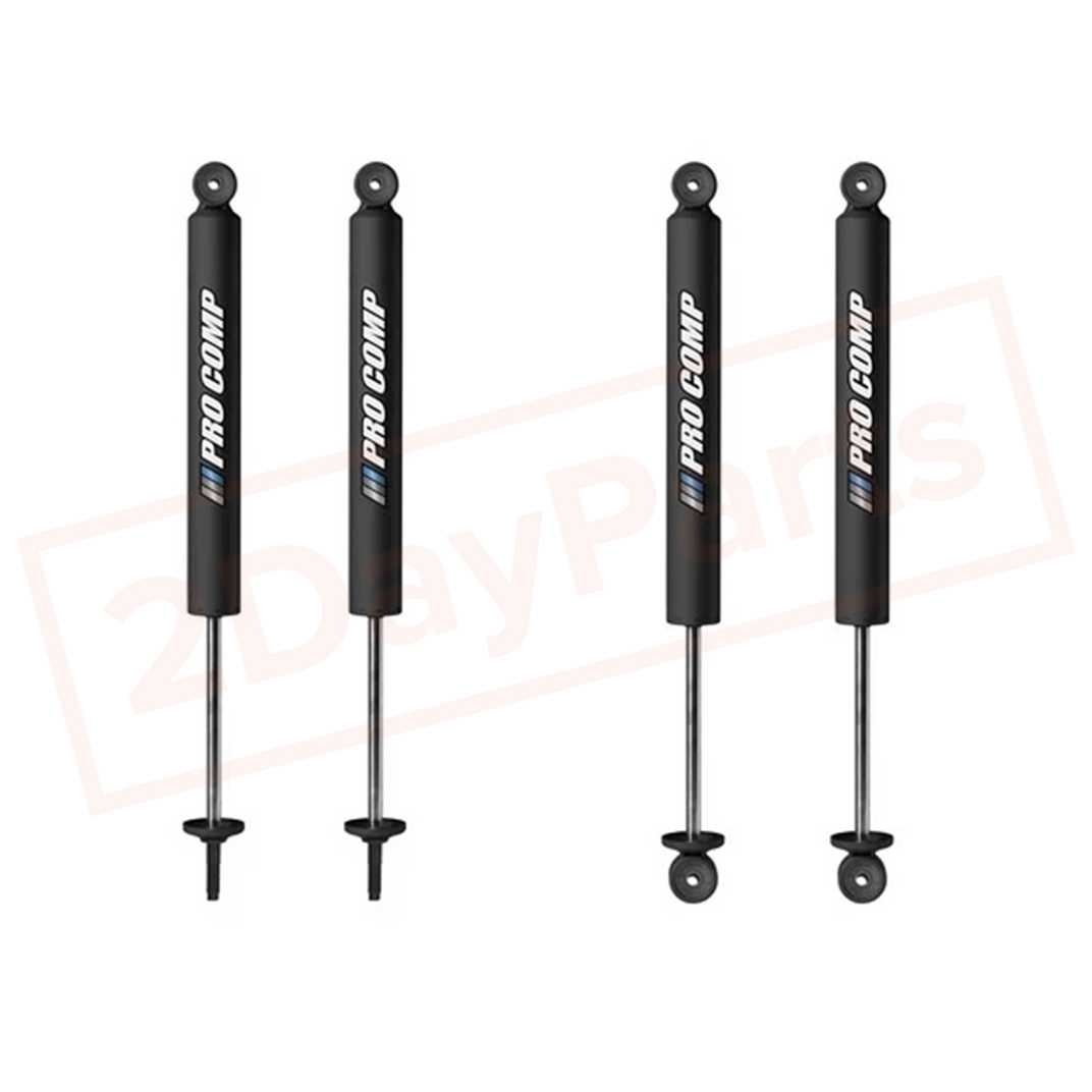 Shocks for JEEP Grand Cherokee WJ 1999-2004 | Kit 4 Pro Comp Pro-X ...