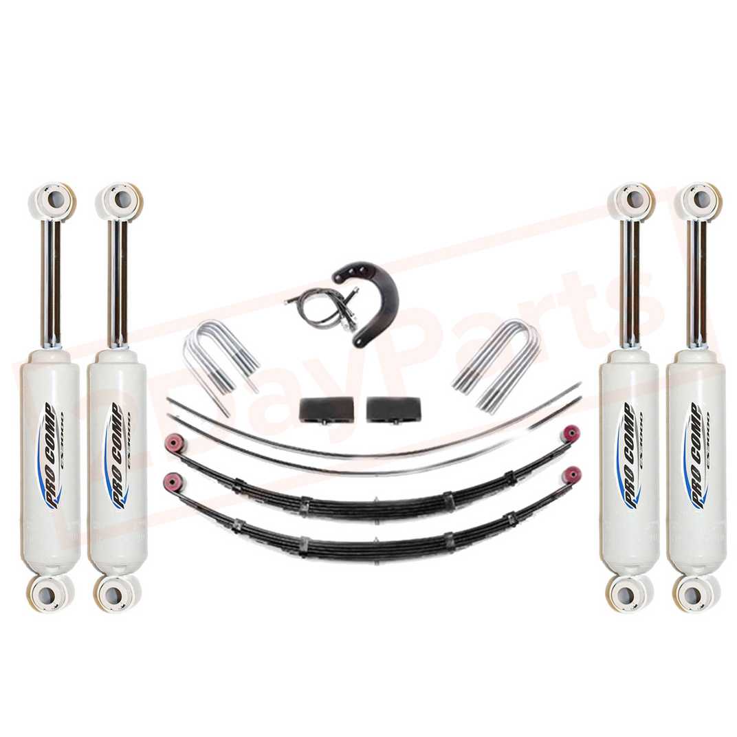 Pro Comp 6" Lift Kit 1979-86 GM K5 Blazer/Jimmy/K1500 Suburban/K10 ...