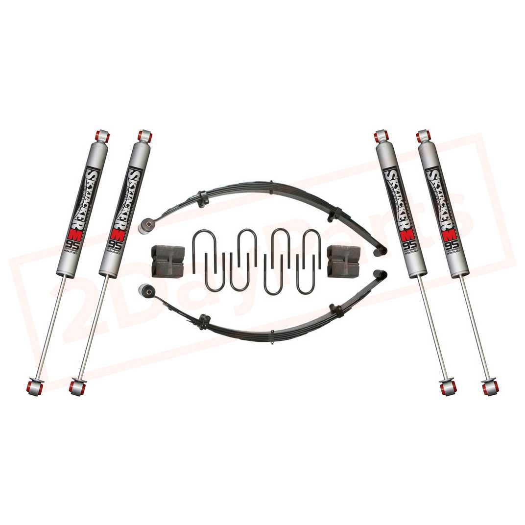 Skyjacker 3.5-4" Suspension Lift Kit With M95 Shocks For Jeep Wagoneer ...