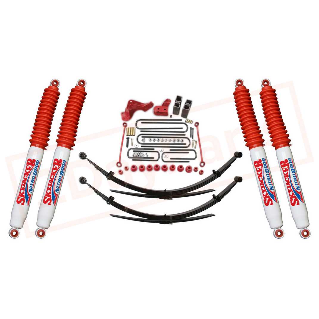 Skyjacker 6" Suspension Lift Kit With Nitro Shocks For Ford Duty Super ...