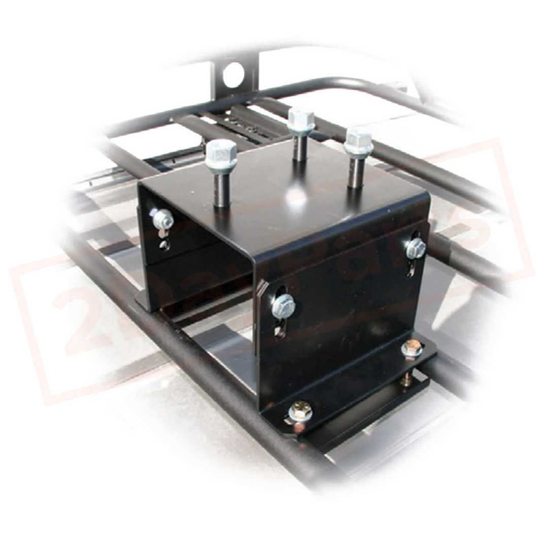Smittybilt Cargo Carrier - Spare Tire Mount Defender Black Steel ...