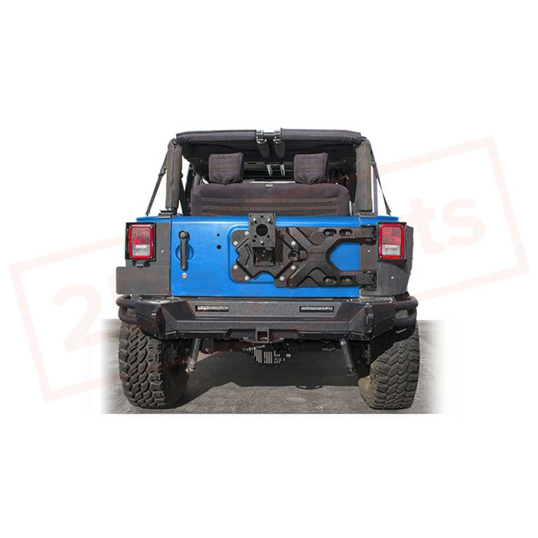 Smittybilt Jack Mount Black Aluminum SMI2844 Bumpers & Parts - Exterior